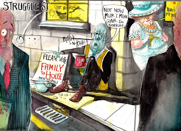 David Rowe cartoons for the Australian Financial Review January 2025