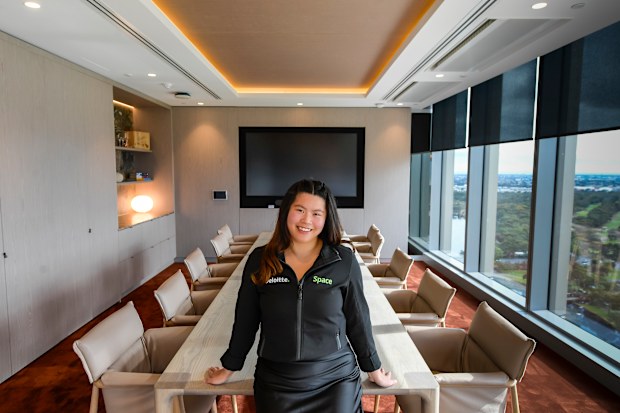 Gen Z employees, like Samantha Santos from Deloitte, are 1.7 times more ...