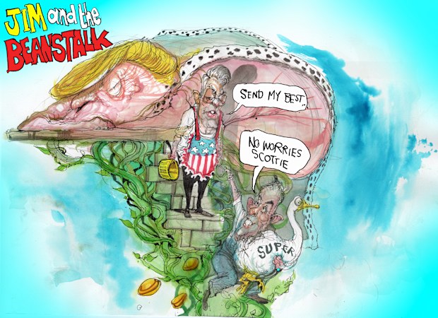 David Rowe cartoons for the Australian Financial Review June 2025