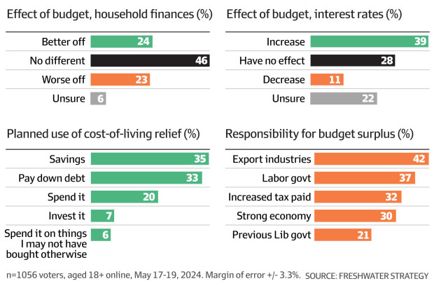 Budget 2024 Freshwater poll: Underwhelmed voters fear budget will lift ...