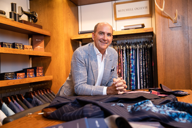 Mitchell Ogilvie reveals his favourite suit customer