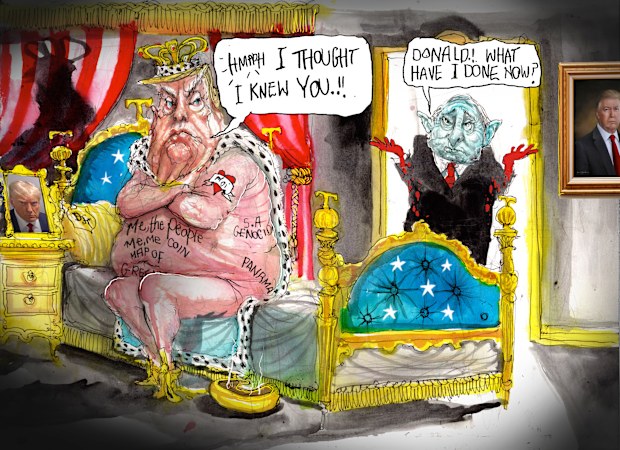 David Rowe cartoons for the Australian Financial Review January 2025