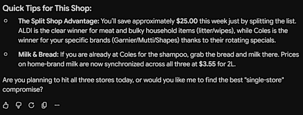 Grocery shopping using AI to find the best prices is an unexpected game ...