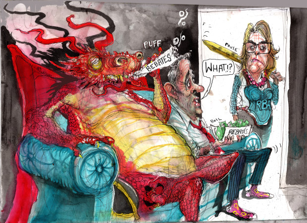 David Rowe cartoons for the Australian Financial Review July 2024