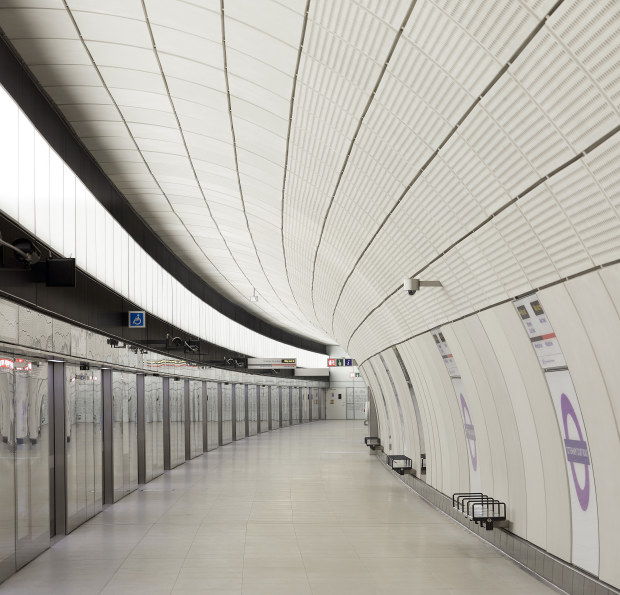 Take a closer look at the design magic in London’s majestic ‘Liz Line’