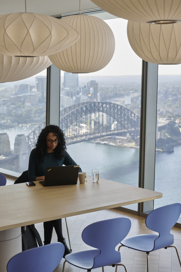 From a hot desk at Deloitte, the future looks bright