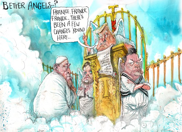 David Rowe cartoons for the Australian Financial Review January 2025