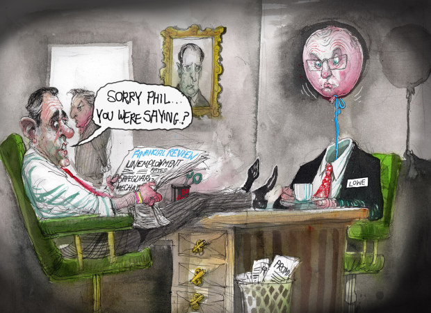 Letters: Distortion of Philip Lowe’s true role