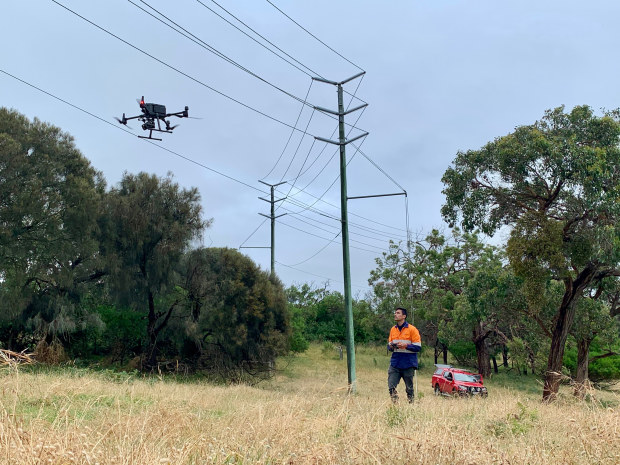 Unleash live to use AI and drones to monitor power lines in NSW tech trial