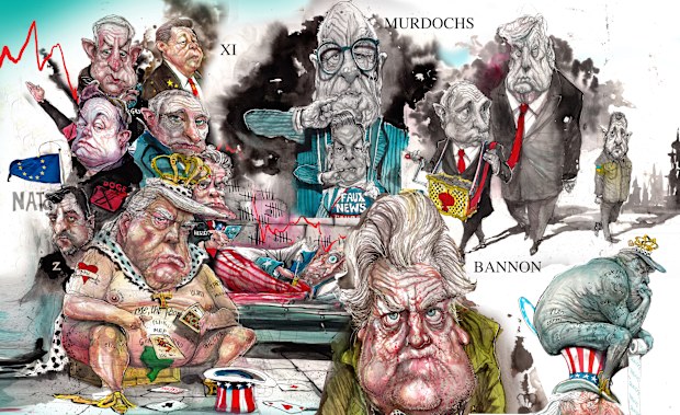 David Rowe named cartoonist of the year for record 11th time