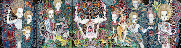 After a six-year legal fight, Del Kathryn Barton’s magnum opus is back