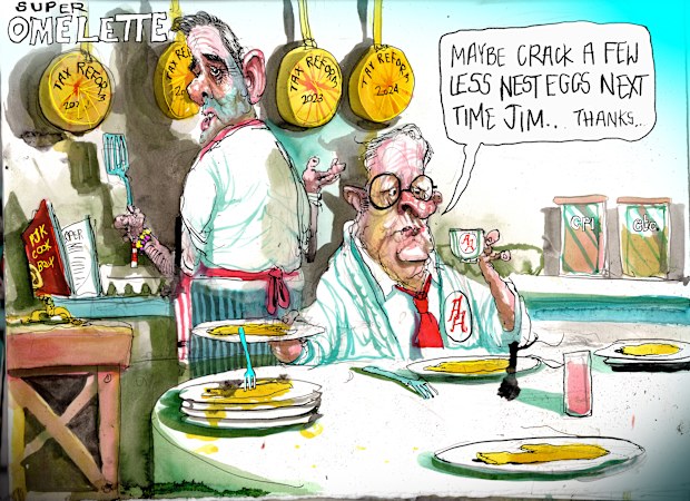 David Rowe cartoons for the Australian Financial Review July 2025