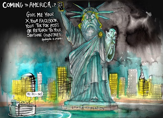 David Rowe cartoons for the Australian Financial Review July 2025