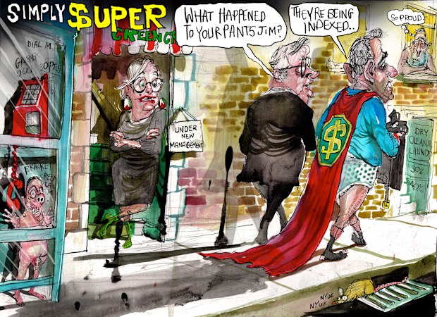 David Rowe cartoons for the Australian Financial Review July 2025