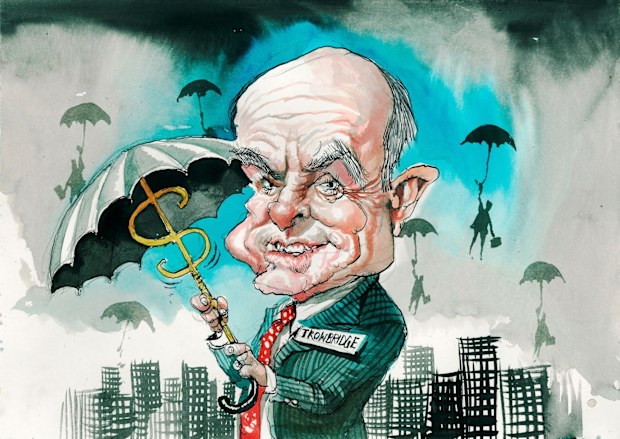 John Trowbridge spells death for life policy commissions