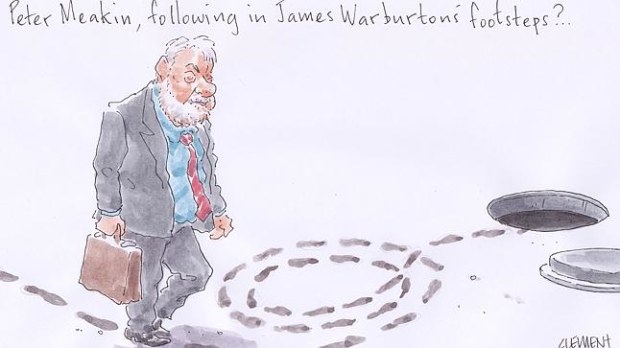 Wake up and smell the roses, Peter Meakin