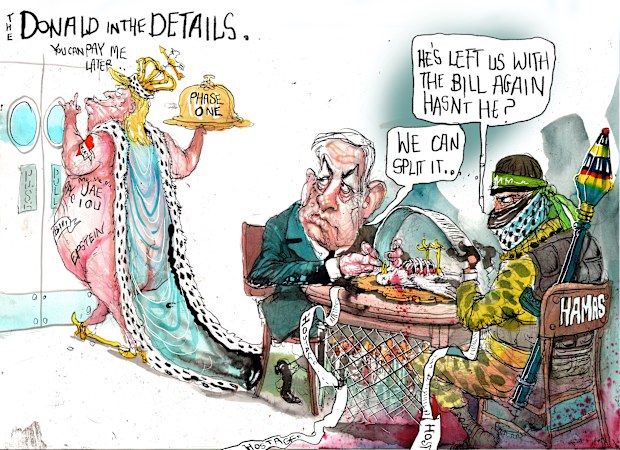 David Rowe cartoons for the Australian Financial Review July 2025
