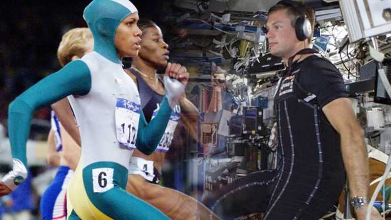 Cathy Freeman's Olympic bodysuit inspires space suit