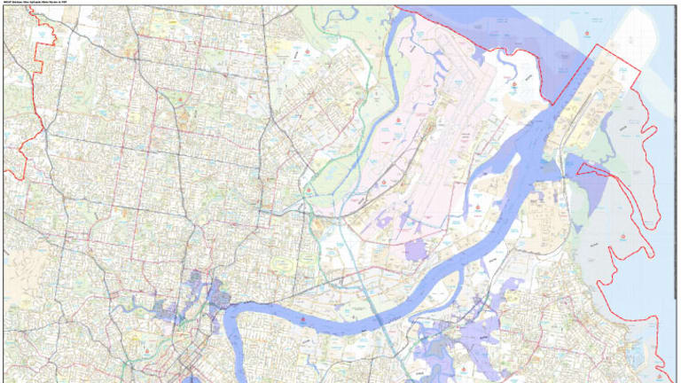 Brisbane flood maps released