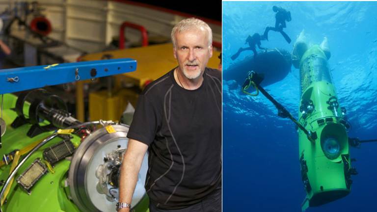 Cameron takes another titanic adventure - to ocean floor