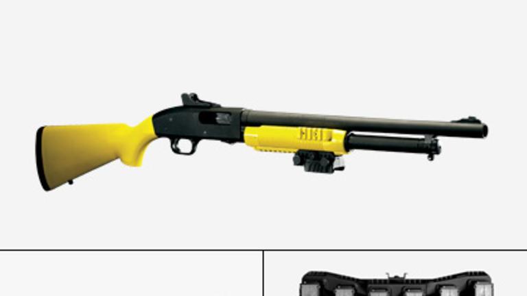 Police considering semi-automatic Tasers