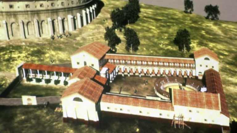 Gladiator school a sensational find