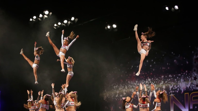 Thousands compete at Australian All Stars Cheerleading finals in Melbourne