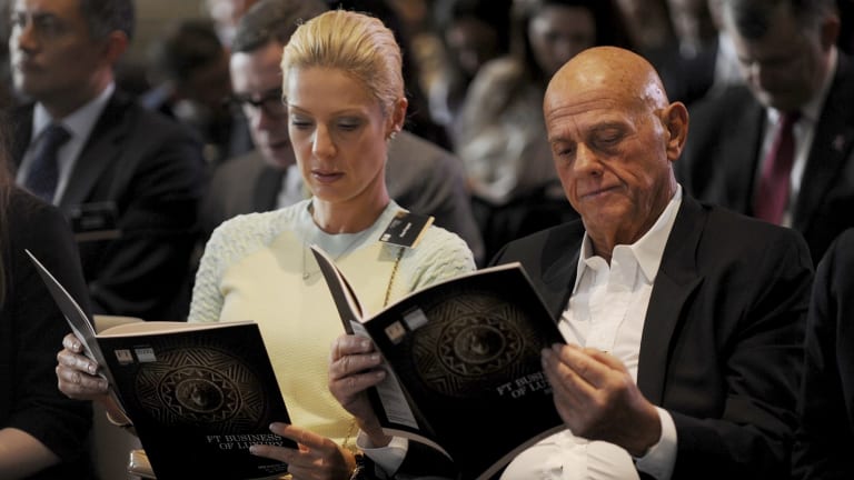 Solomon Lew's new partner a mother of two