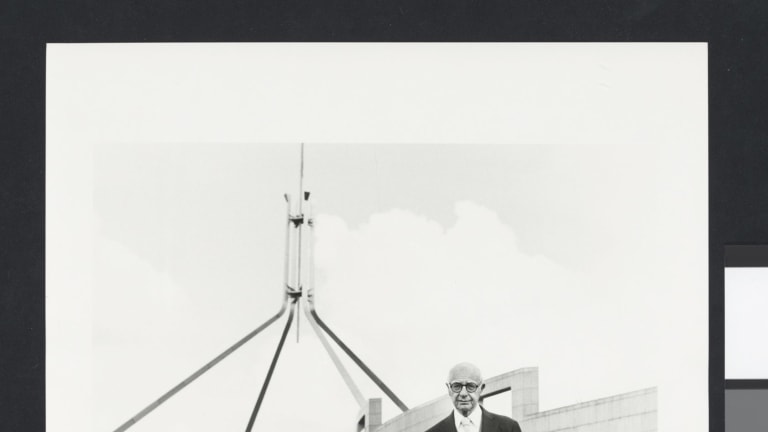 Romaldo Giurgola, renowned and revered architect of Parliament House