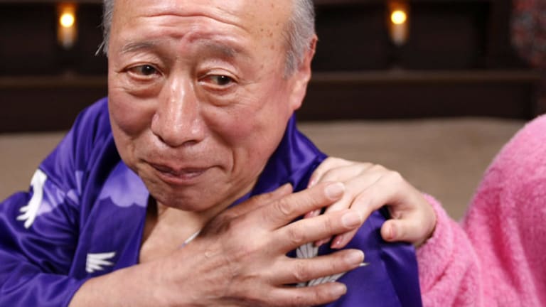 No dirty little secret, grandad just happens to be a porn star