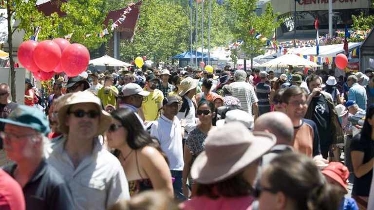 Canberra's population growth should be steady