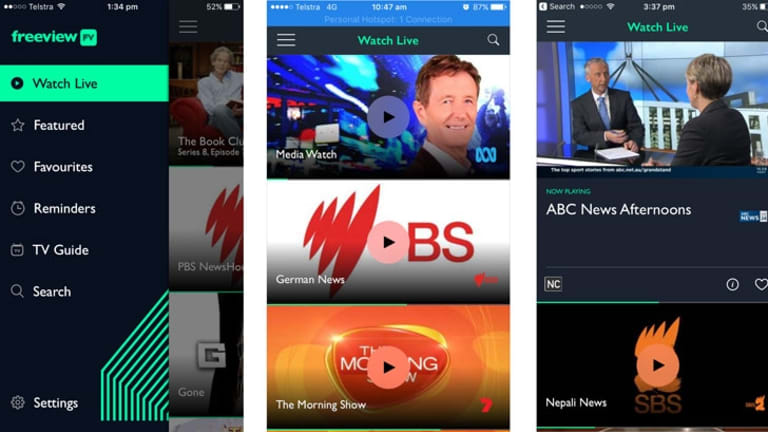 Hands on: Freeview FV streaming TV app