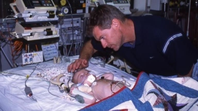 Simon Reeve 'indebted' to Perth doctors for saving son's life