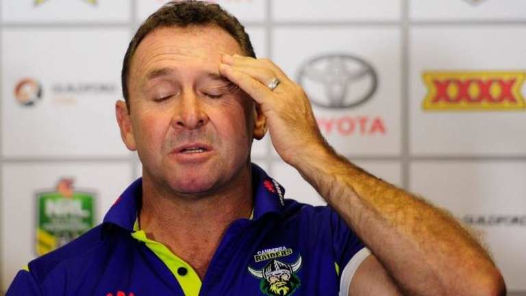 Canberra Raiders coach Ricky Stuart blasts referees after controversial ...