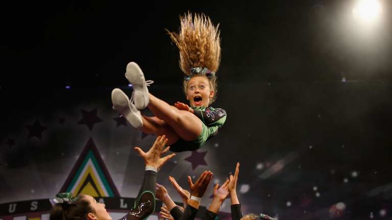 Thousands compete at Australian All Stars Cheerleading finals in Melbourne