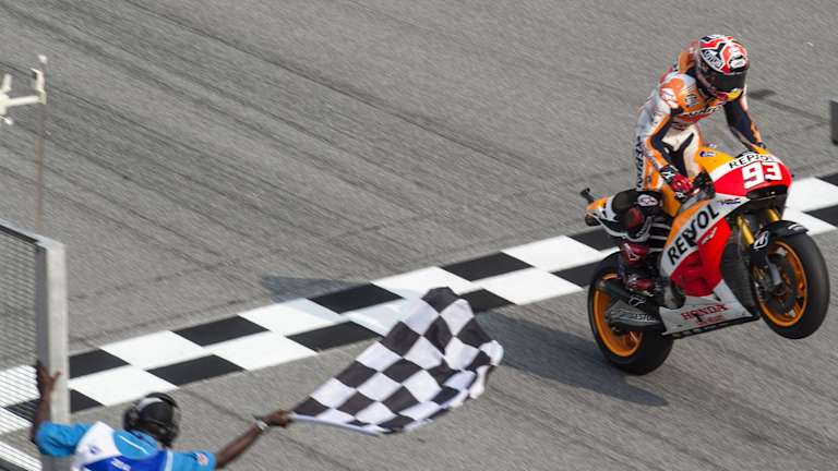 Spain's Marquez equals Doohan's record with 12th MotoGP win