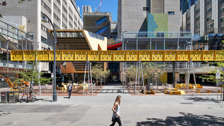 A Rich Melange of Architecture at RMIT's new academic street