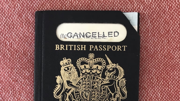Is this old passport black or blue? The answer explains Brexit