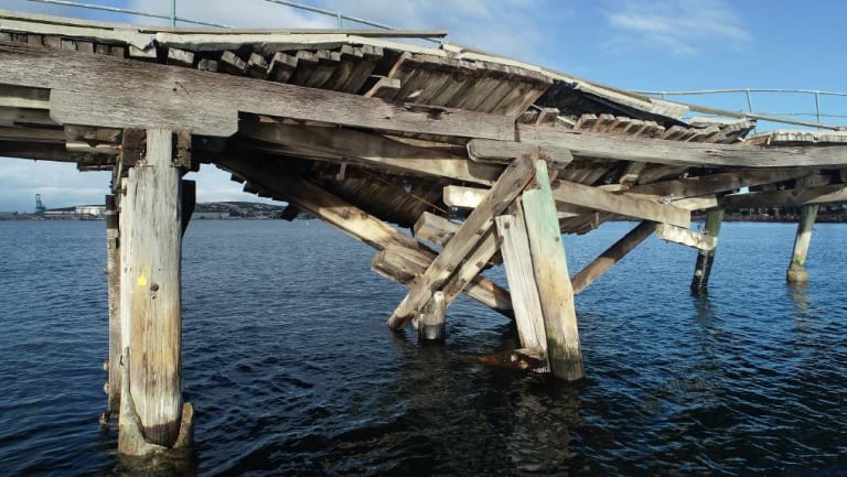 'Grave concerns' as Esperance jetty suffers further collapse