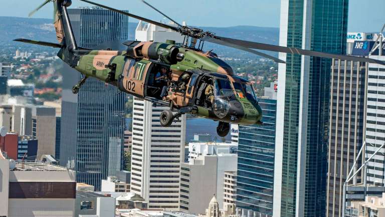Black Hawk helicopters to take part in WA counter-terrorism exercises