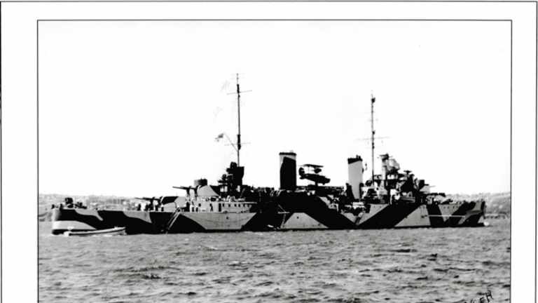 HMAS Perth at mercy of scavengers 75 years after being sunk