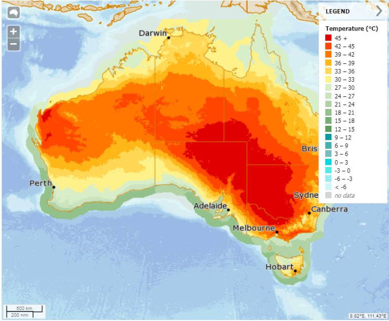 'Breakfast BBQs' advised for Australia Day with heatwave set to peak ...