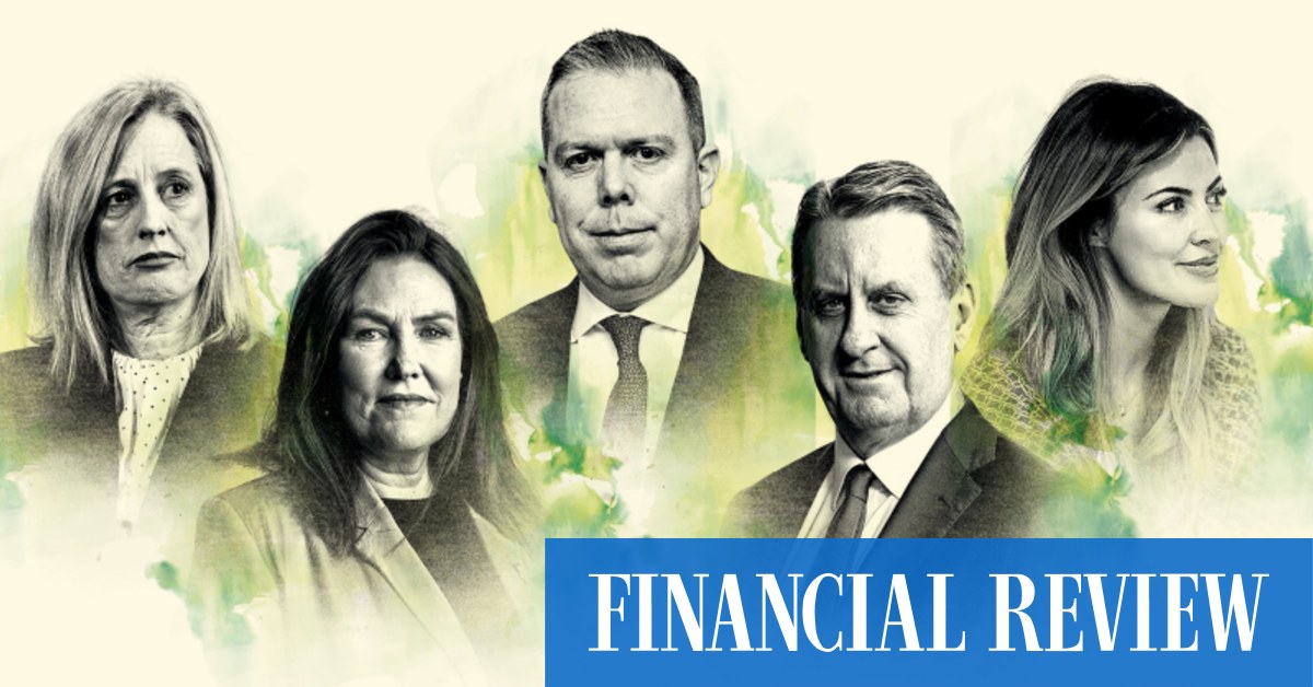 AFR Power list 2024: In Australia’s consulting sector, Katy Gallagher ...
