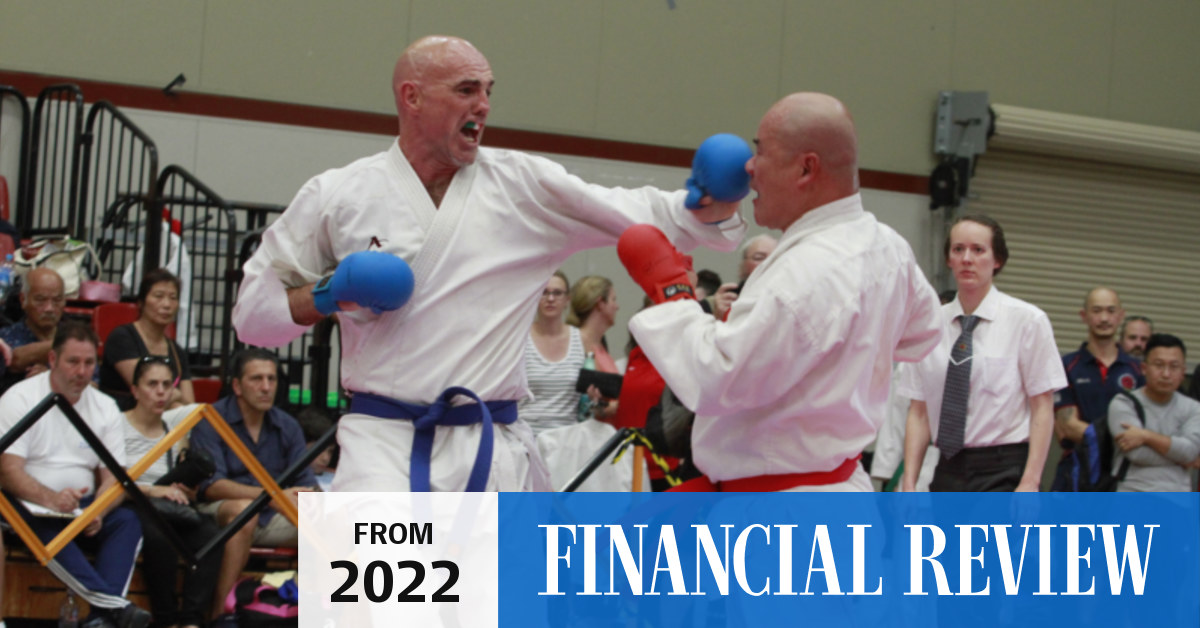 Paul Taylor, and the family, get a kick out of karate