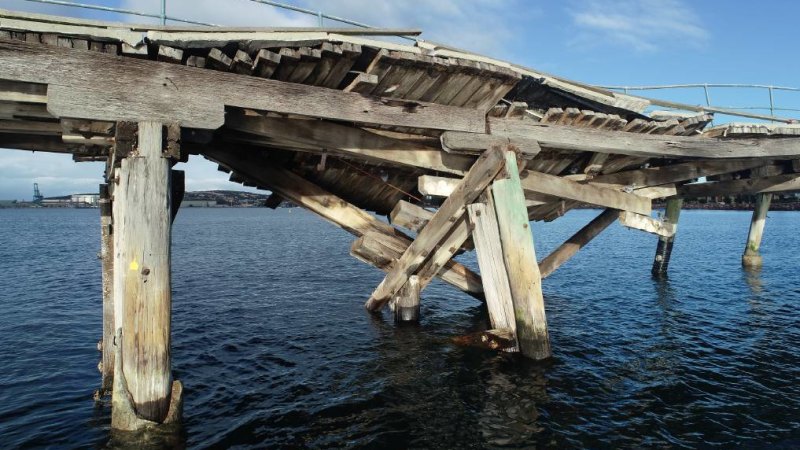 'Grave concerns' as Esperance jetty suffers further collapse