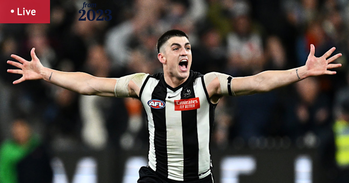 AFL finals 2023 LIVE updates: Collingwood Magpies v GWS Giants results ...