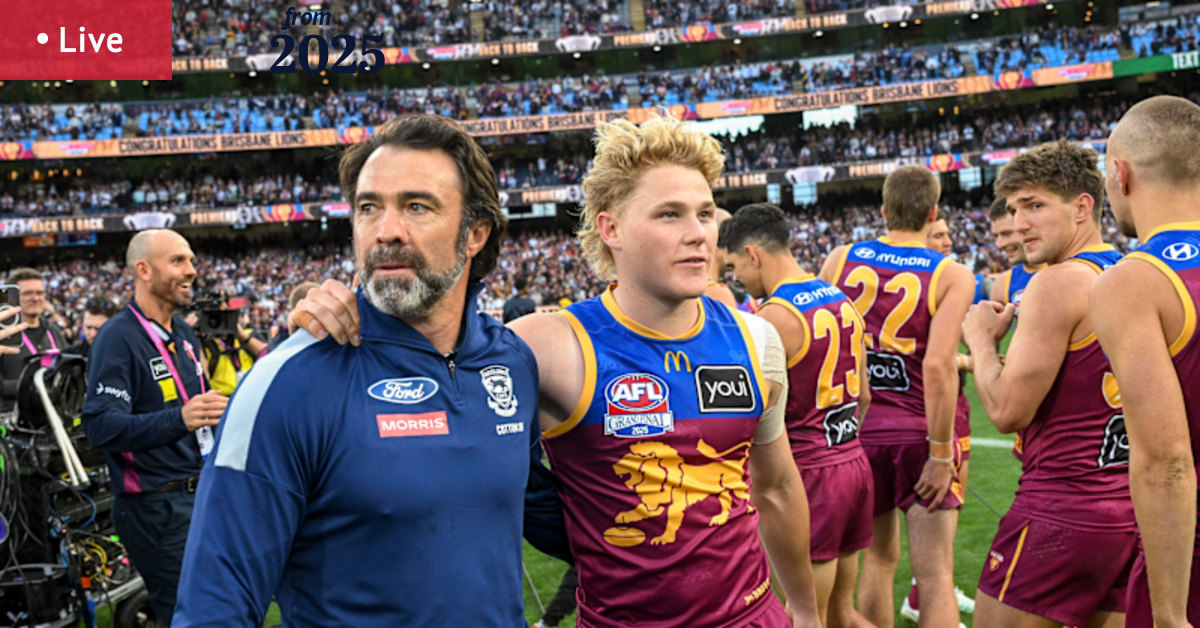 AFL grand final Brisbane vs Geelong: Lions defeat Cats after goal rush ...