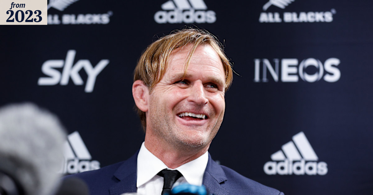 All Blacks coach: Scott Robertson unveiled as Ian Foster successor ...
