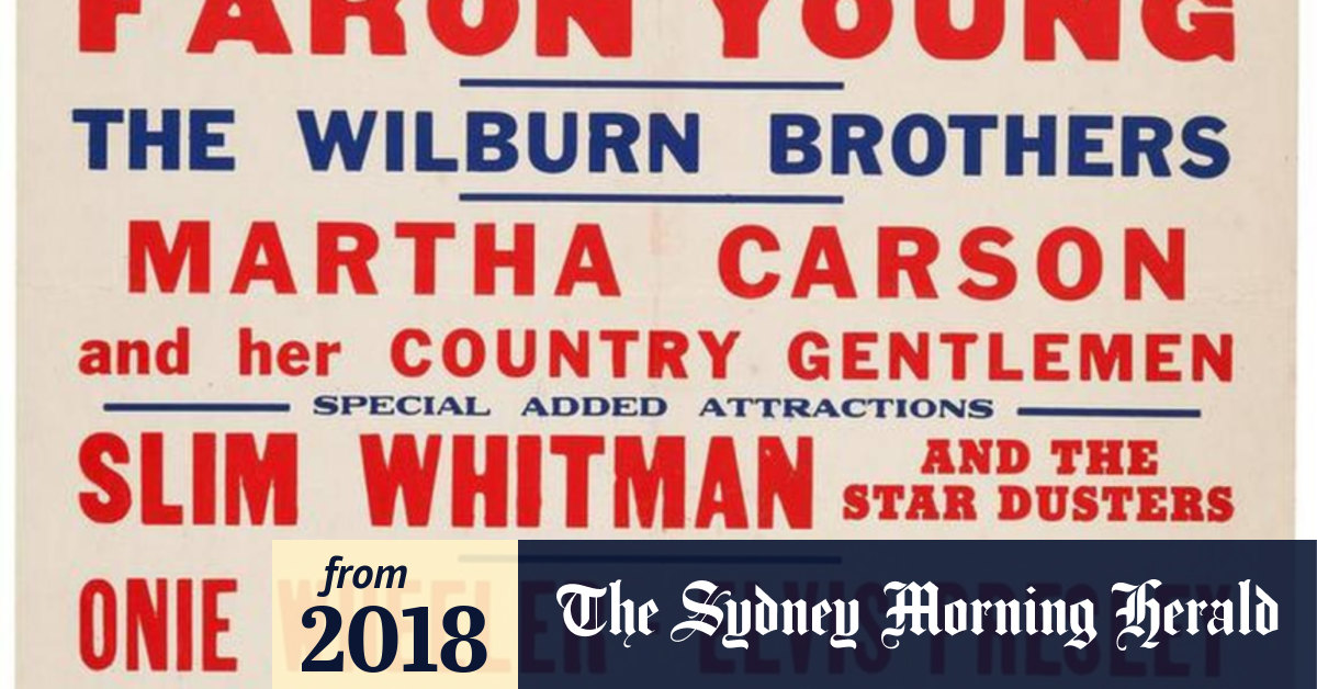 Early Elvis show poster rocks auction room for $55k