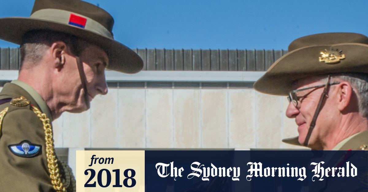 Australian Army command handed over at Canberra ceremony